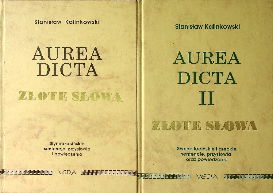 Auera Dicta Złote Słowa Tom 1 i 2 - Kalinowski Stanisław | Książka w Empik