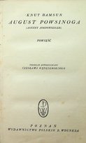 August Powsinoga 1931 R W Opisie Ksi ka W Empik