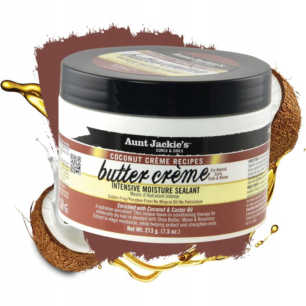 Aunt Jackie's, Butter Crème Intensive Moisture Sealant, Odżywka do włosów, 213g | Sklep EMPIK.COM