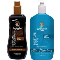 Australian Gold Dark Tanning Accelerator Spray + Moisture Lock 473ml ...