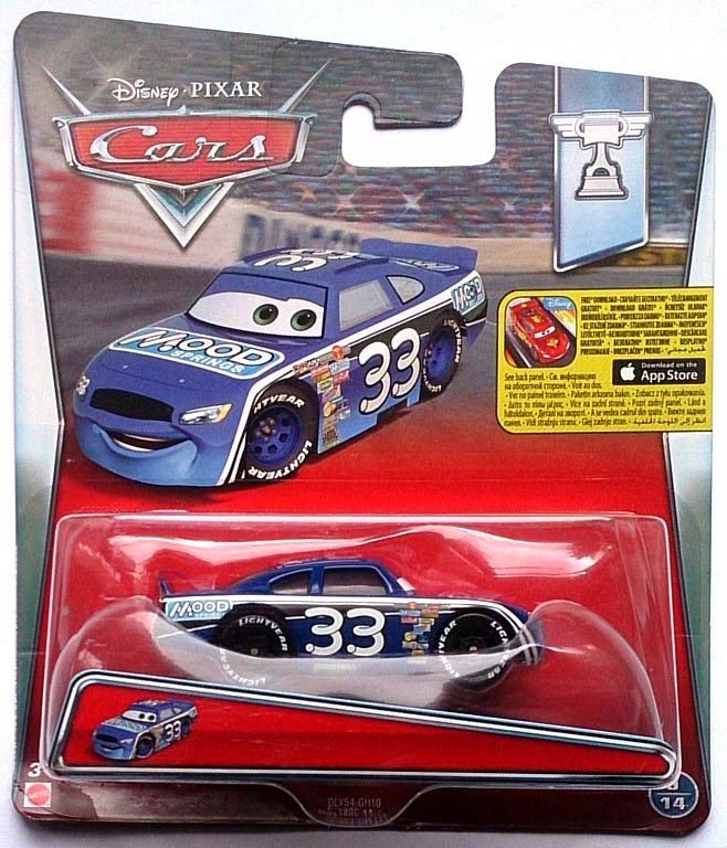 AUTA CARS AUTKO CHUCK ARMSTRONG METALOWY SAMOCHODZIK MATTEL PIXAR GBY23 ...