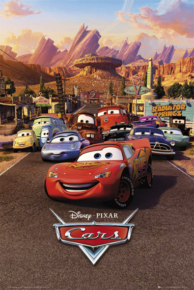 Auta - Disney Cars - one sheet - plakat 61x91,5 cm - Inna marka | Sklep ...