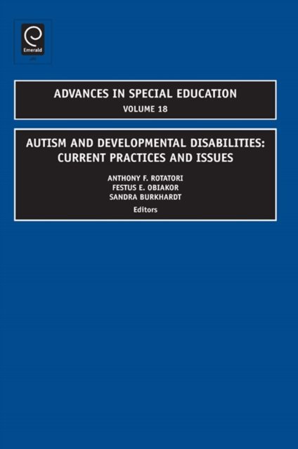 Autism and Developmental Disabilities: Current Practices and Issues ...