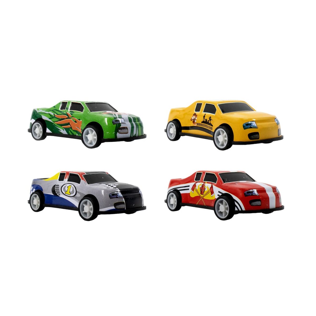 Autka Metalowe 5 Szt. Z Napędem Pull Back - Inna marka | Sklep EMPIK.COM