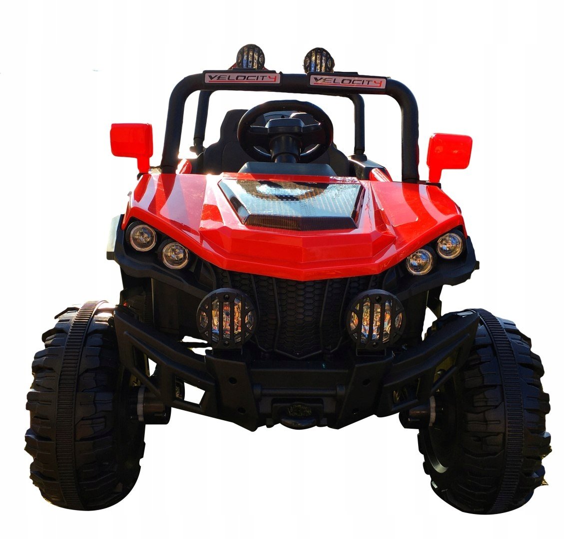 Auto na akumulator Buggy dla dzieci 4x4 LED pilot CAR-JL-3-CZERWONY ...