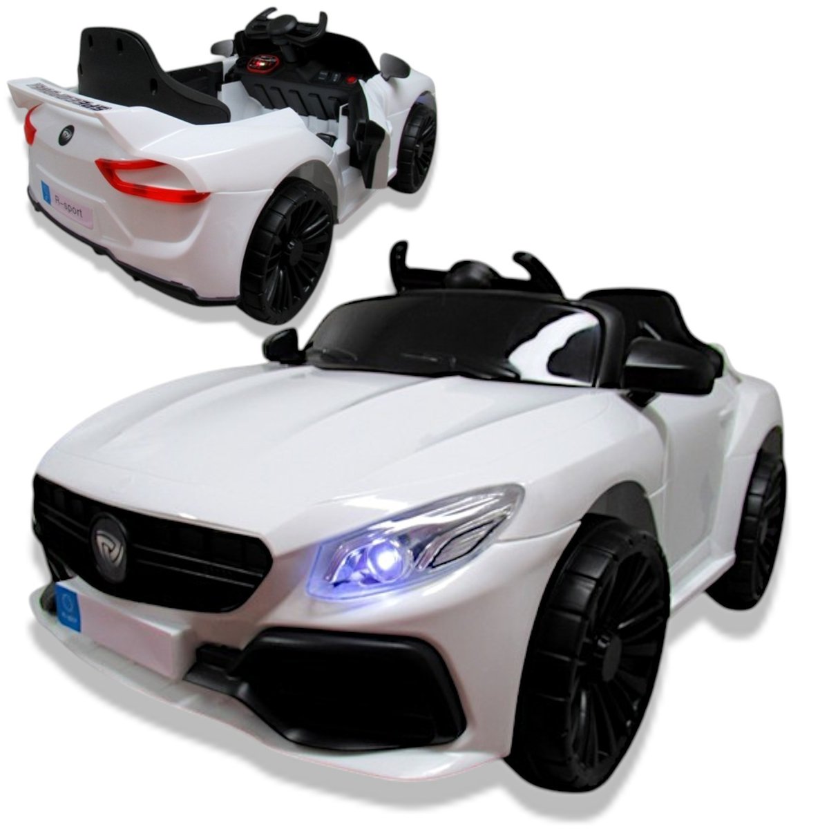 Auto na akumulator Cabrio dla dzieci RADIO PILOT Autko elektryczne zabawka dla dziecka Samochód ...