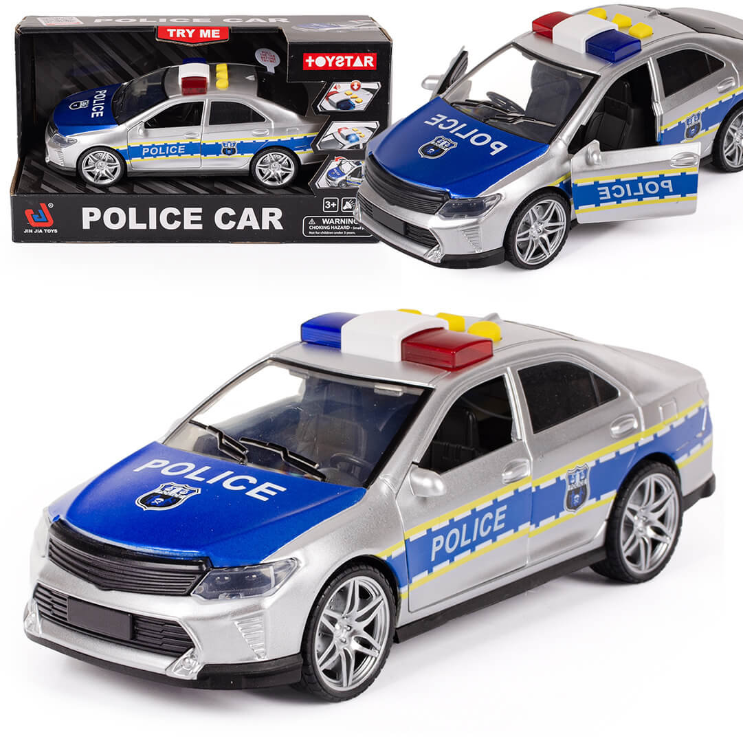 Auto policja radiowóz samochód policyjny zabawka interaktywna 3 ...