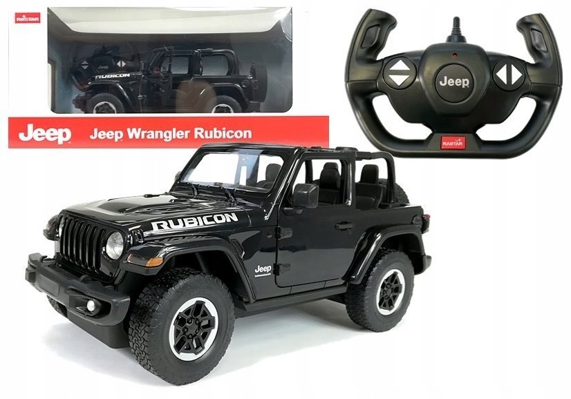 Auto R/C Jeep Wrangler Rubicon 1:14 Rastar Czarny - Inna marka | Sklep ...