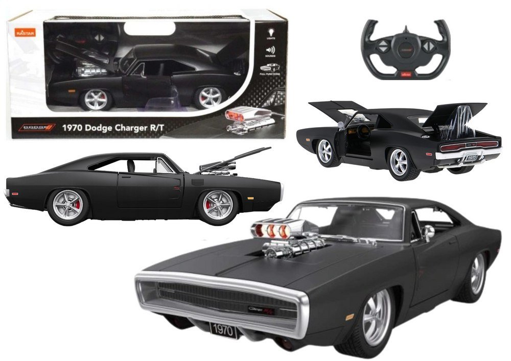 Auto Rc 1:16 Zdalnie Sterowany Dodge Charger R/T Otwierane Elementy Czarny - Lean Toys | Sklep ...
