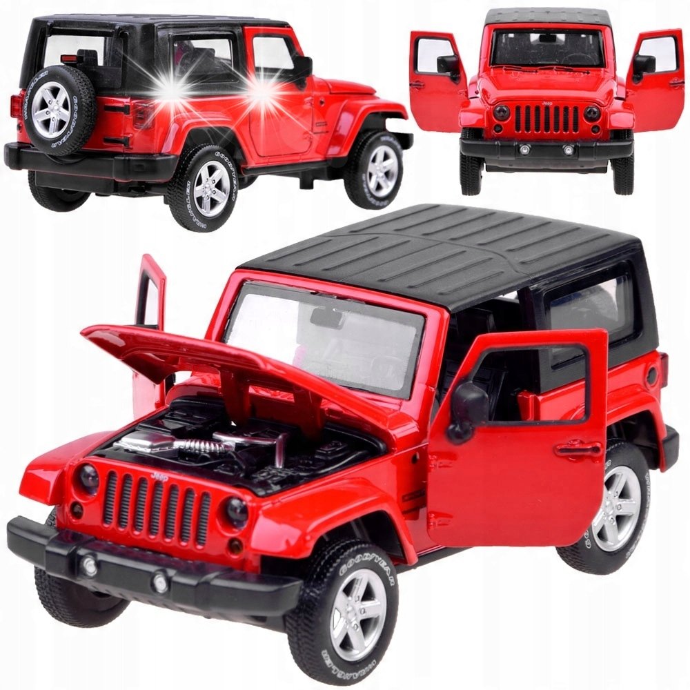 Auto terenowe Jeep Wrangler metalowy 1:32 ZA3751 - Inna marka | Sklep ...