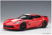 Autoart Chevrolet Corvette C7 Grand Sport Red W 1:18 71274 - NOREV ...
