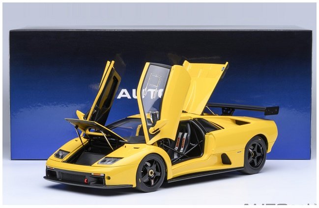 Autoart Lamborghini Diablo Gtr 1999 Yellow (Sup 1:18 79138 - Autoart ...