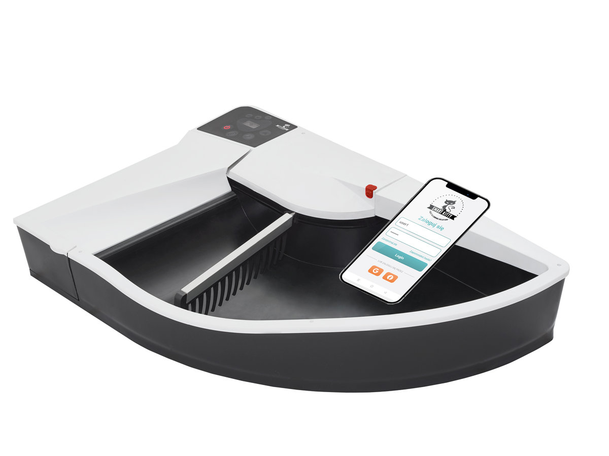 Automatyczna Samoczyszcząca Kuweta dla Kota SMART KITTY SK-BW - Smart ...