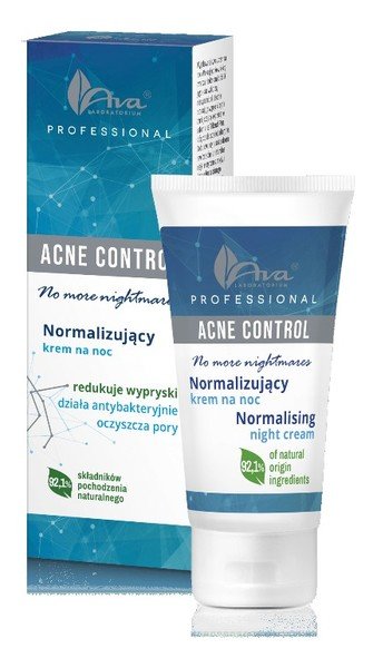 Ava, Acne Control, normalizujący krem na noc, 50 ml | Sklep EMPIK.COM