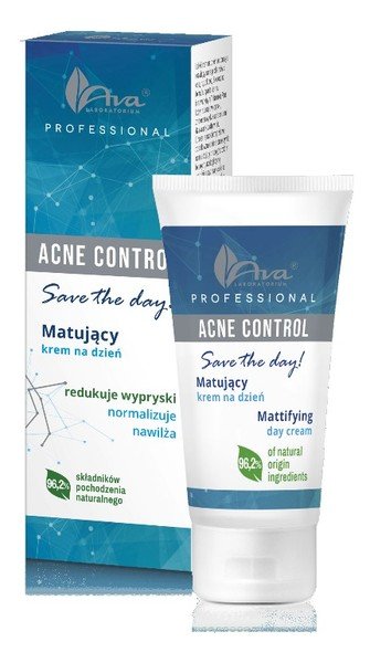 Ava, Acne Control, Professional Matujący krem na dzień 50ml | Sklep ...