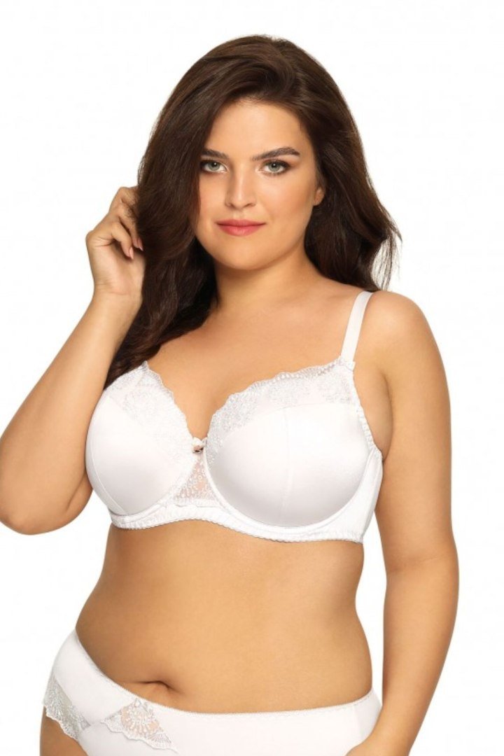 Ava Biustonosz push up Biustonosz Usztywniany Model Freesia 1924 White - Ava - 95G - AVA | Moda ...