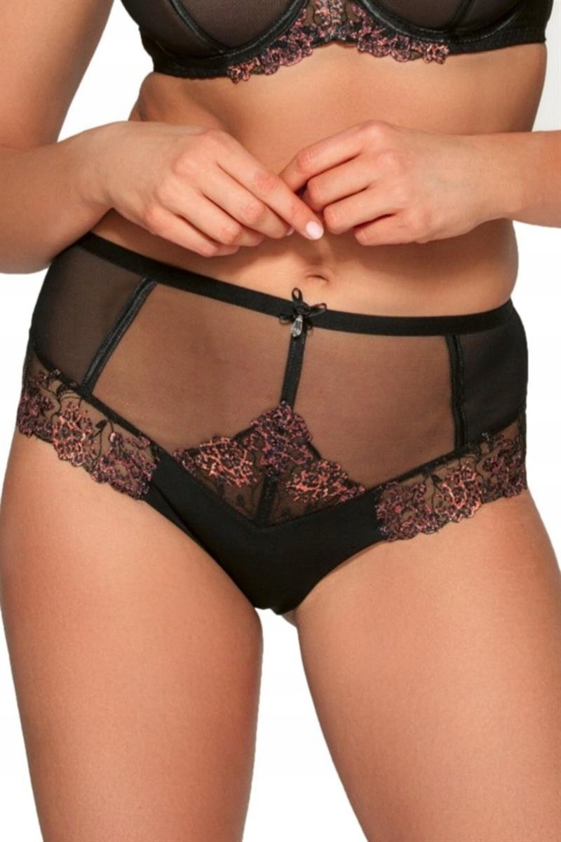 AVA Figi damskie AV 2025 S BLACK - AVA | Moda Sklep EMPIK.COM