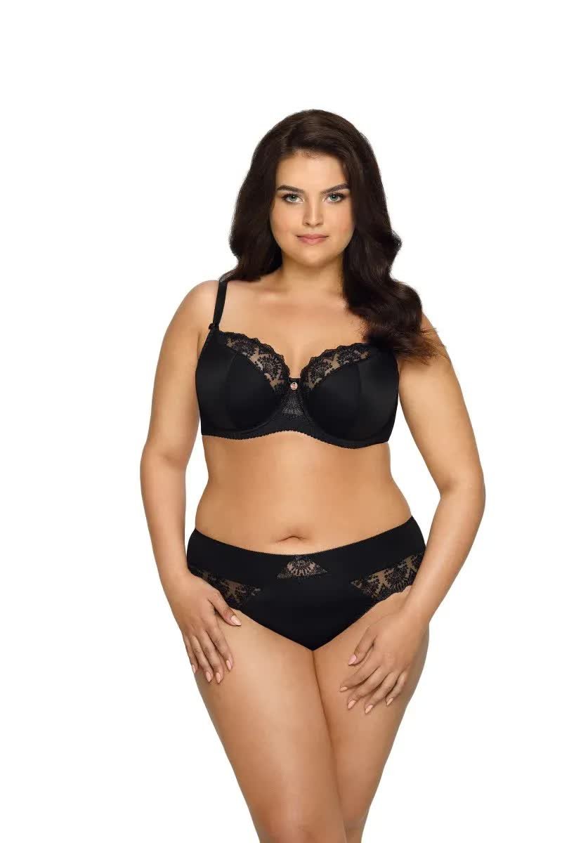 Ava Lingerie Biustonosz 1921 Black 85 J czarny - AVA | Moda Sklep EMPIK.COM