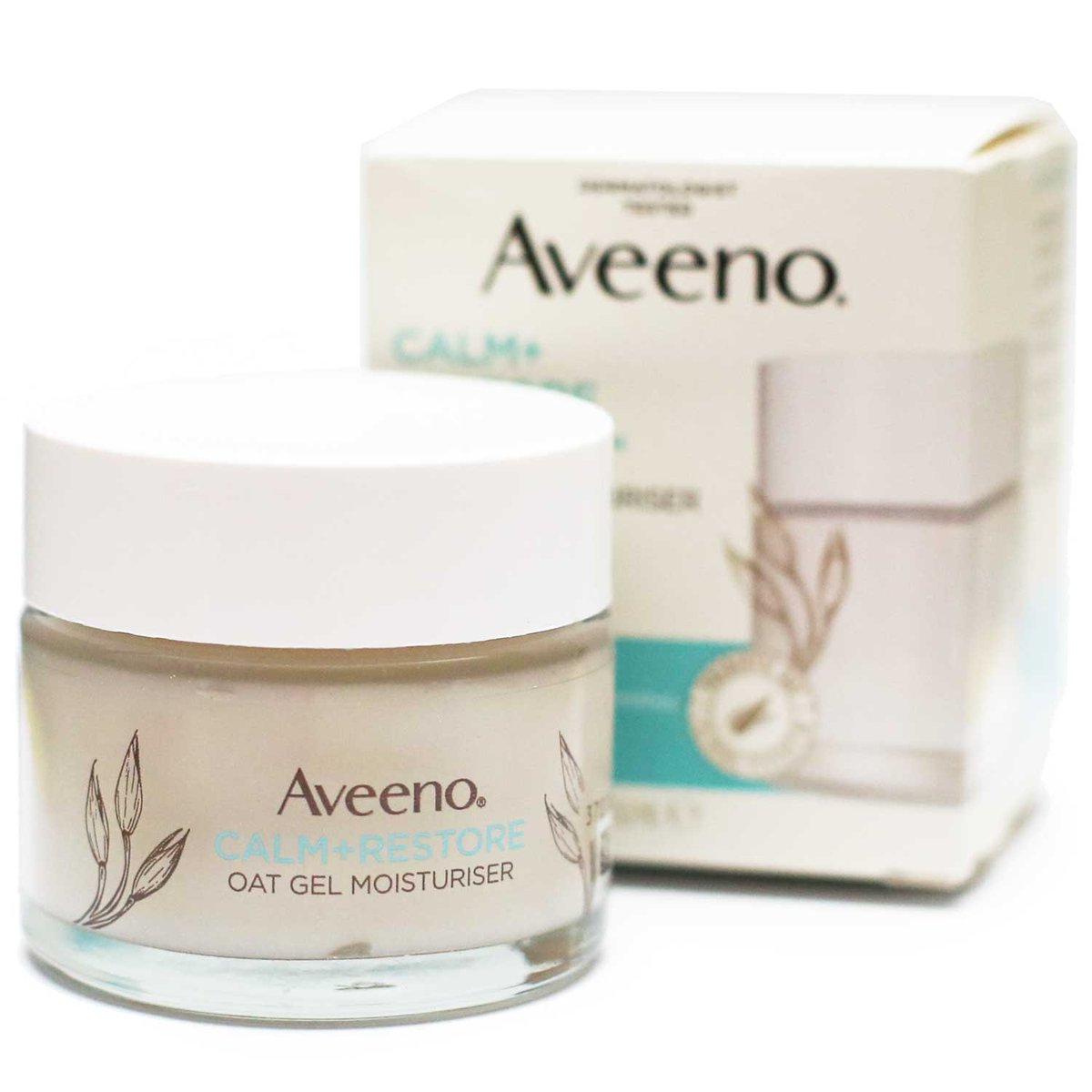Aveeno Face Calm+Restore Oat Gel Moisturiser 50 ml Żel-Krem Nawilżający ...