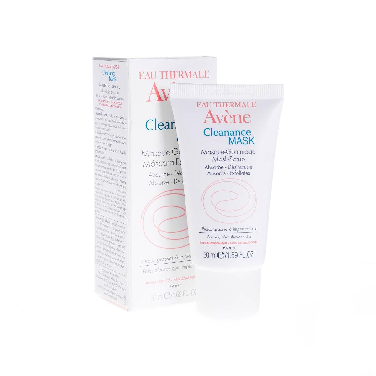 Avene Cleanance Mask, maseczka - peeling, 50 ml | Sklep EMPIK.COM