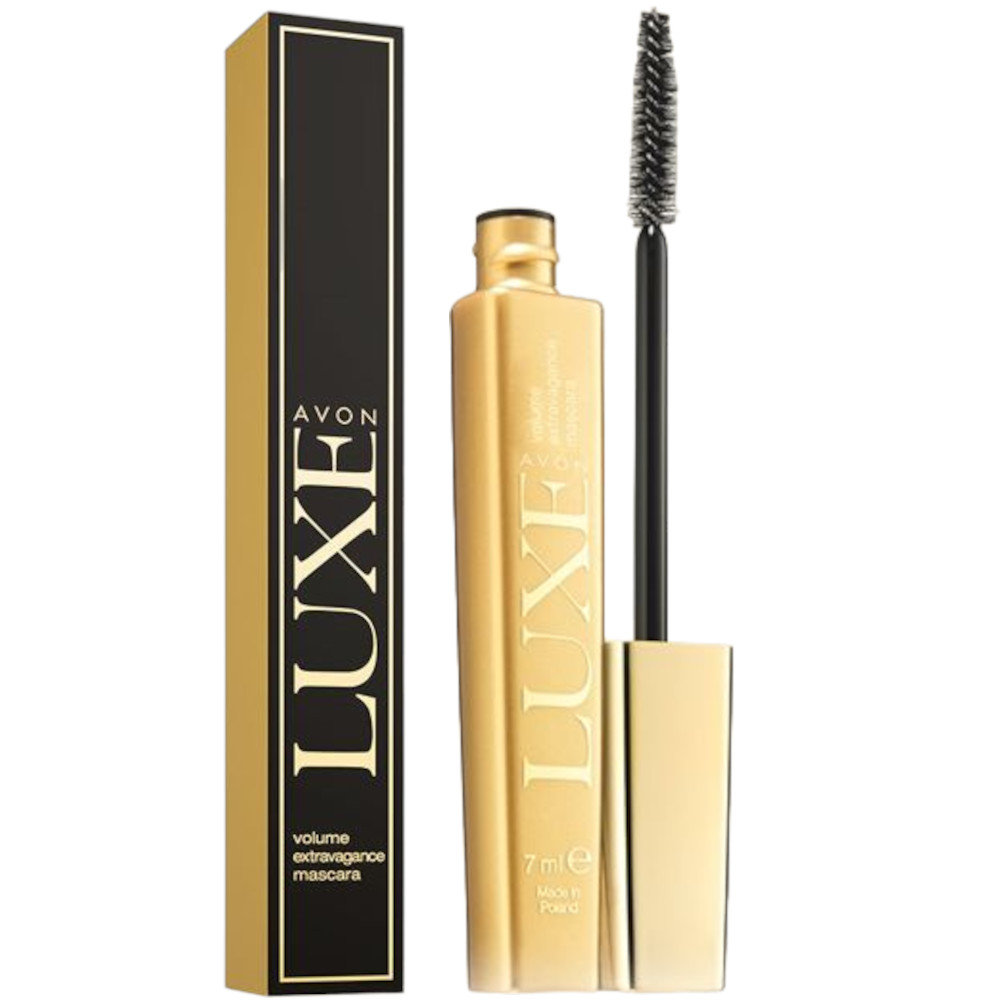 Avon Luxe, pogrubiający tusz do rzęs, caviar black, 7 ml | Sklep EMPIK.COM