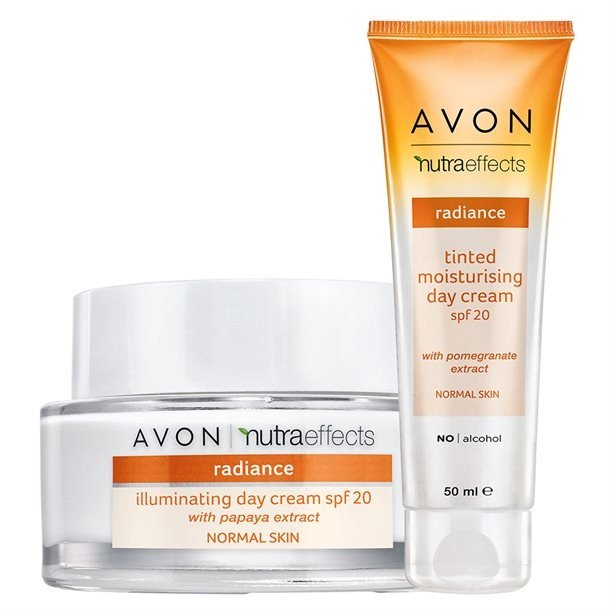 Avon Nutra Effects Radiance Zestaw kremów do pielęgnacji twarzy SPF20 | Sklep EMPIK.COM