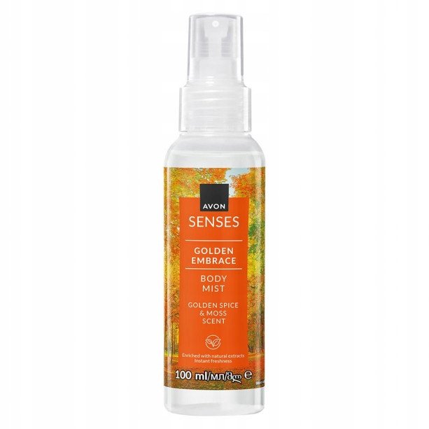 Avon Senses Mgiełka do ciała Golden Embrace - 100 ml | Sklep EMPIK.COM