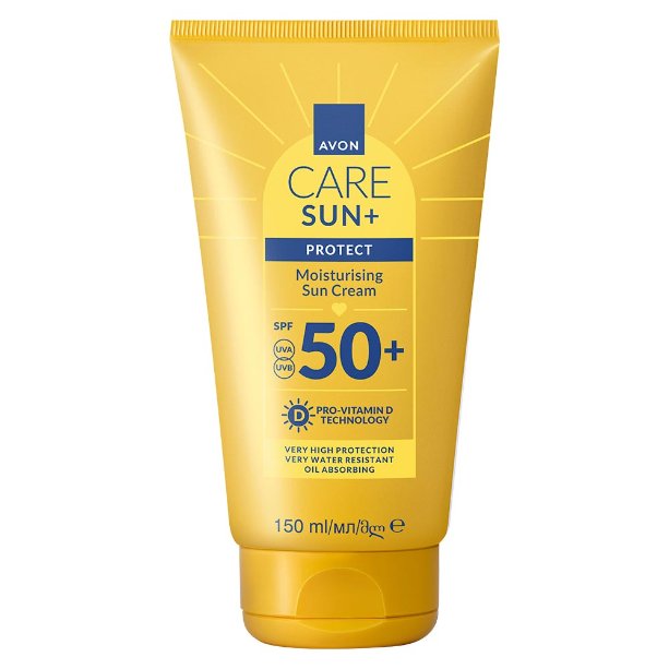 AVON SUN KREM NAWILŻAJĄCY DO OPALANIA 150 ML SPF50+ PRO-VITAMIN D ...