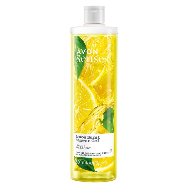 AVON Żel pod prysznic Lemon Burst cytryna bazylia 500 ml | Sklep EMPIK.COM