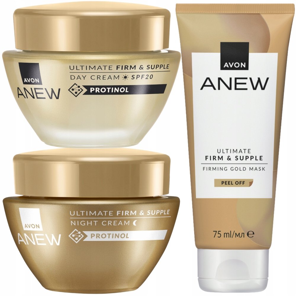 AVON Zestaw Anew Ultimate Krem na noc 50 ml +krem na dzień 50 ml+ ...