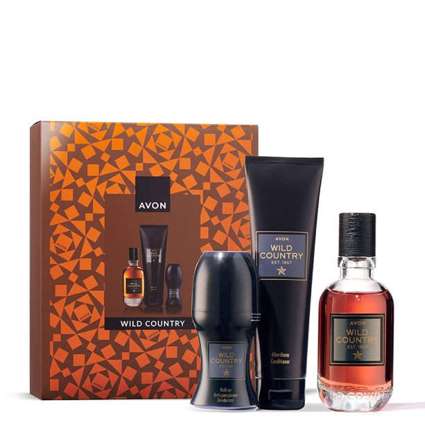Avon Zestaw Prezentowy Wild Country Woda Toaletowa Antyperspirant ...