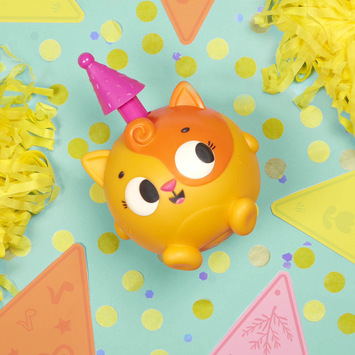 B.Toys seria Land of B. Piłeczka sensoryczna z podskakującym kapeluszem ...