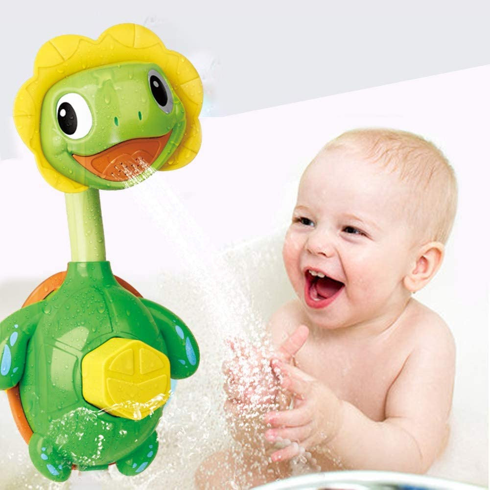 Baba Dolly Sköldpadda Baby Badleksaker Spray Badkar Fontänleksaker ...