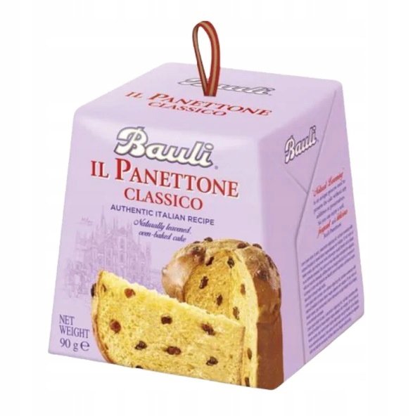 Babka Panettone classico mini 90g - Bauli włoska drożdżowa mikro - inna ...