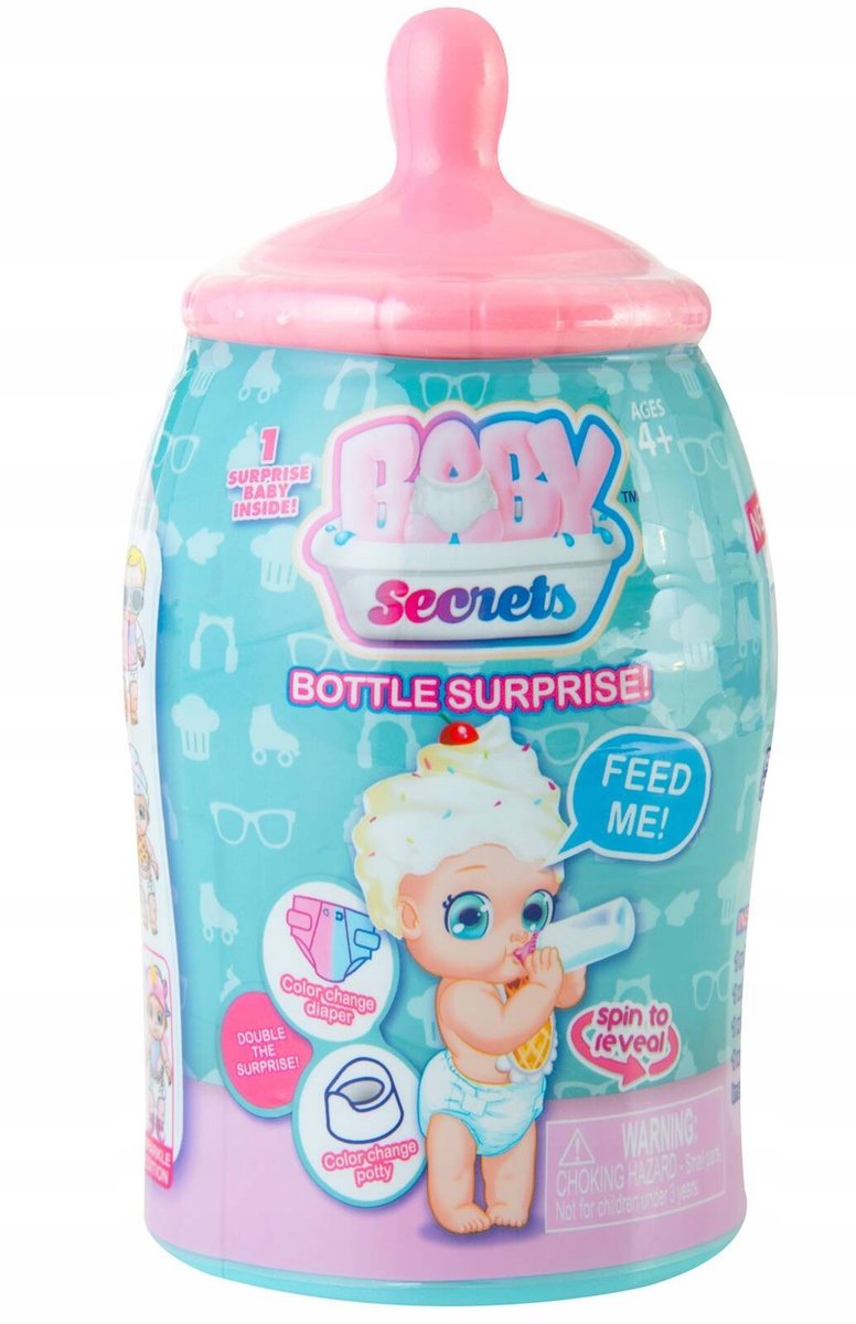 Baby Secrets Mini Bobas W Butelce Butelka Niespodzianka 78523 - Branded ...