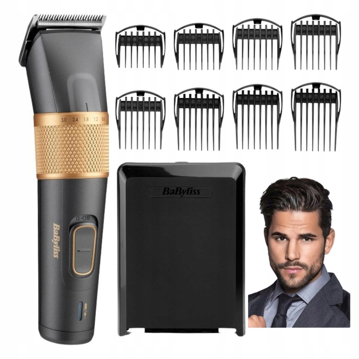 Babyliss Maszynka Do Strzyżenia Włosów Graphite Precision Hair Clipper ...