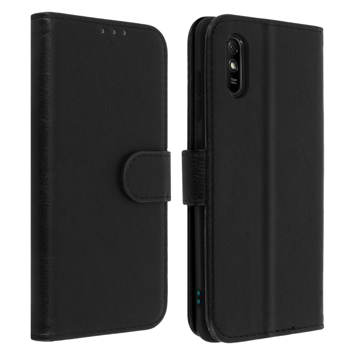 Back Cover do Xiaomi Redmi 9A/9AT full cover z funkcją Stand - czarny ...