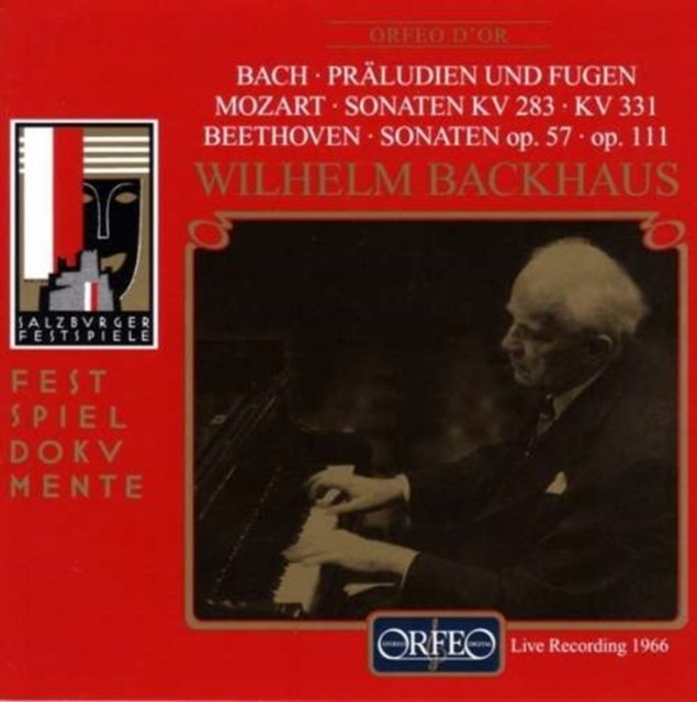 BACKHAUS W BACH MOZART BEETH - Backhaus Wilhelm | Muzyka Sklep EMPIK.COM