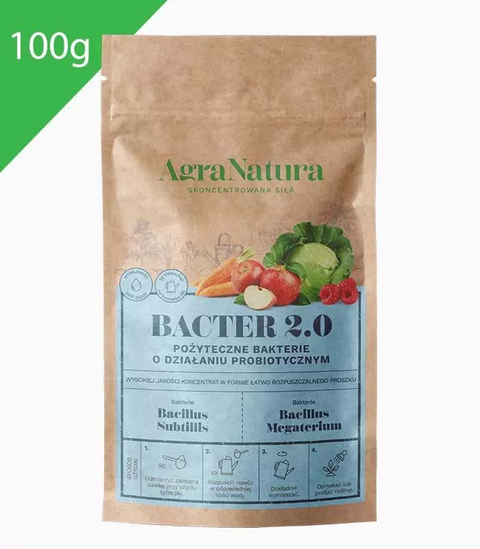 BACTER 2.0 100g pożyteczne bakterie do gleby AGRA NATURA - AgraNatura | Sklep EMPIK.COM