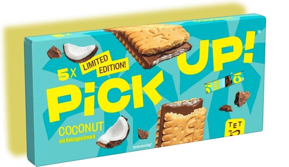 BAHLSEN PICK UP! Coconut baton batoniki z nadzieniem kokosowym 5x28g ...