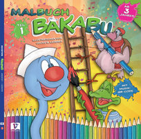 BAKABU - Malbuch 1 - Vermes-Verlag GmbH | Książka w Empik
