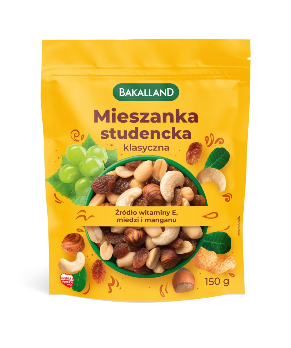 Bakalland, Mieszanka studencka klasyczna, 150 g - Bakalland | Sklep EMPIK.COM