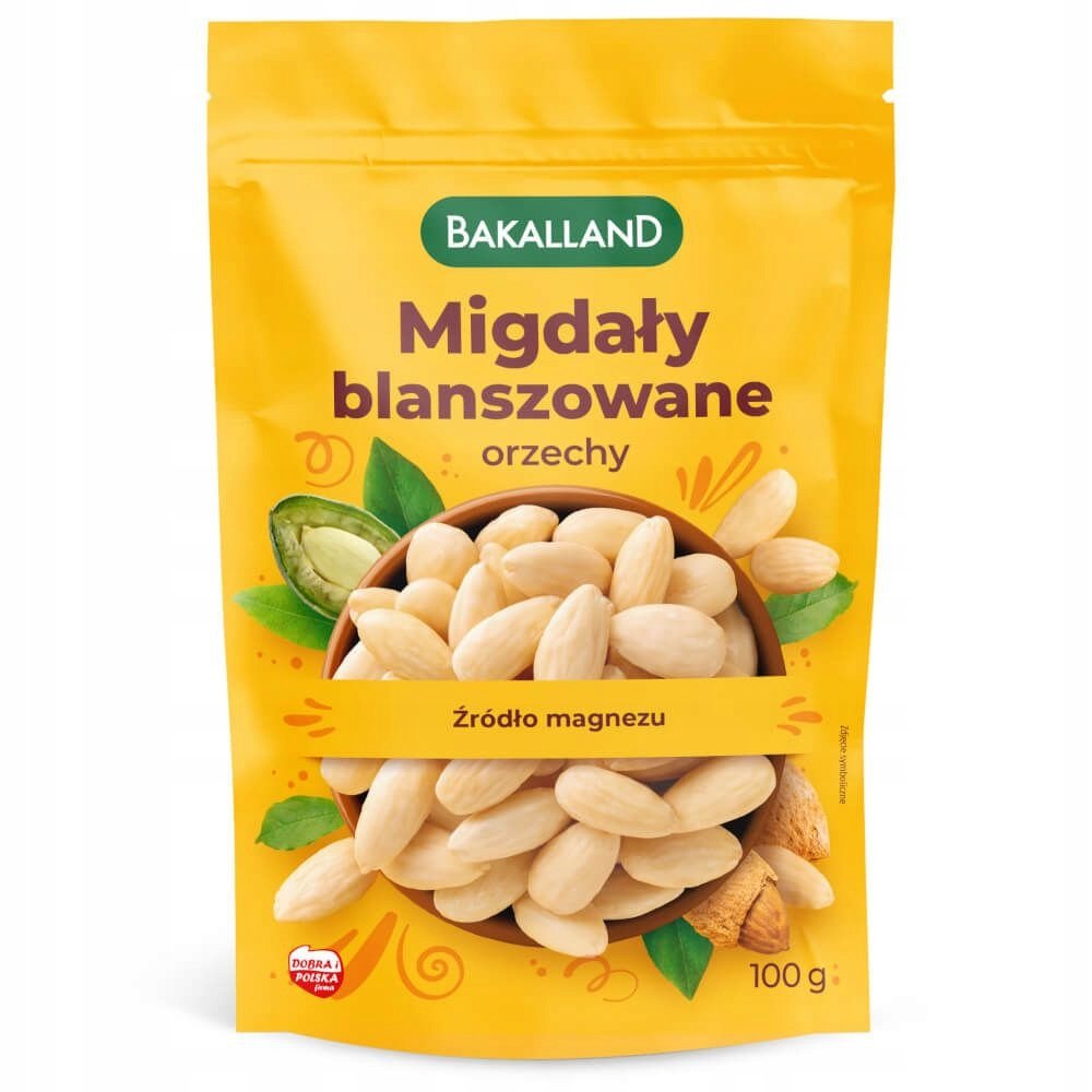Bakalland Migdały Blanszowane, 100G - Bakalland | Sklep EMPIK.COM
