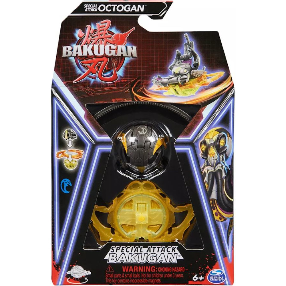Bakugan 3.0 Special Attack Spin Master Figurka Black Czarny Aquatic ...