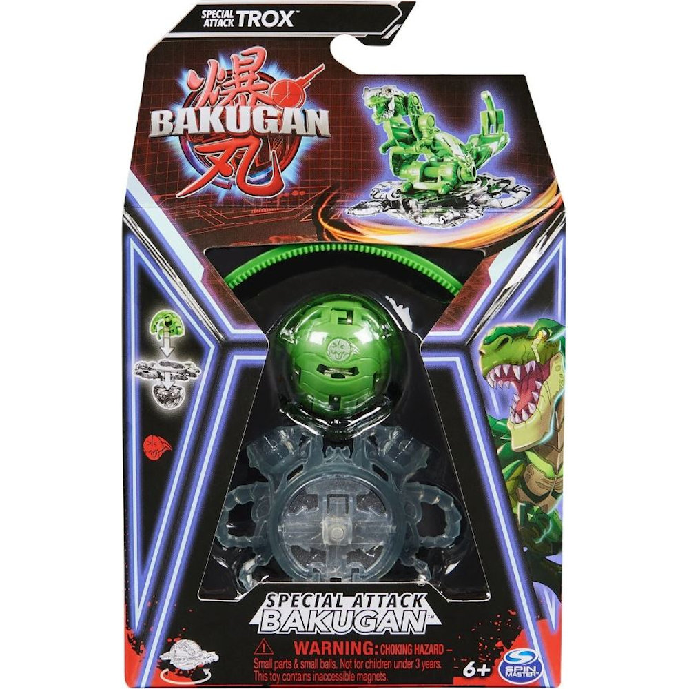 Bakugan 3.0 Special Attack Spin Master Figurka Zielony Green Misfit ...