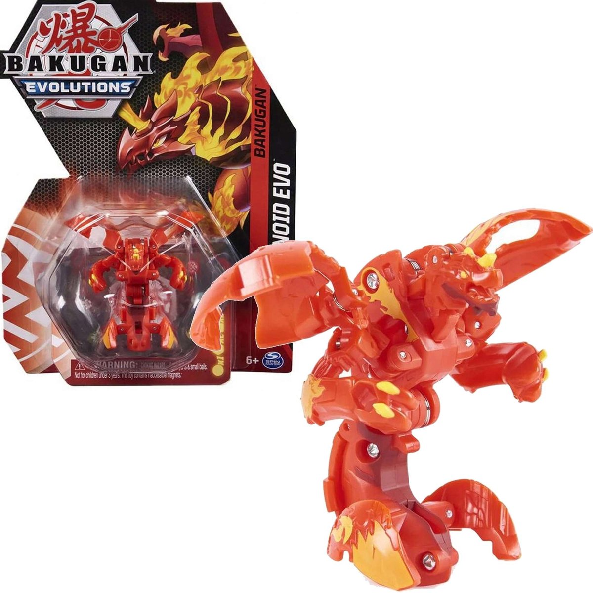 Bakugan Evolutions Figurka Bitewna Dragonoid Evo i Karty - Spin Master ...