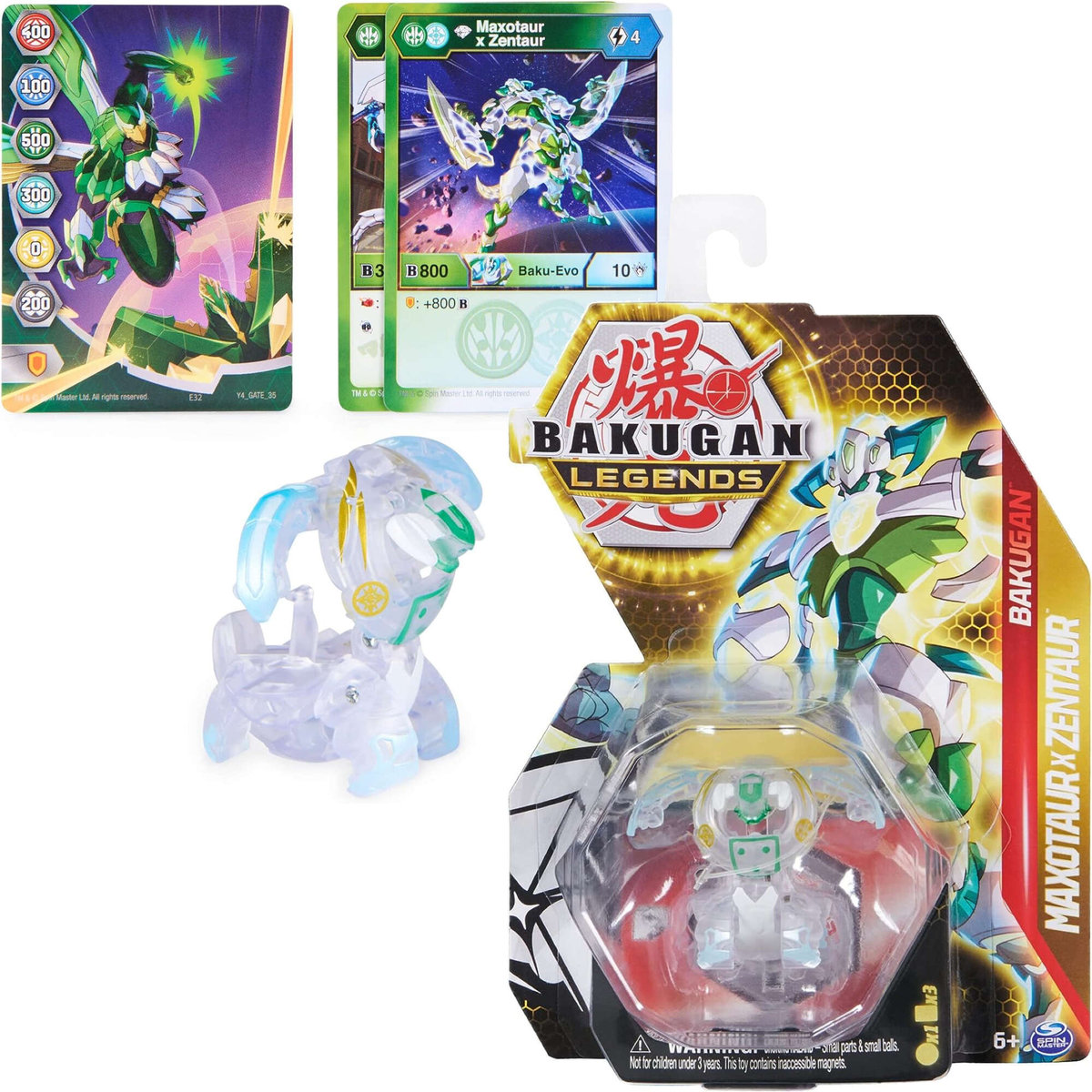 Bakugan Legends Maxotaur X Zentaur figurka i karty - Spin Master ...