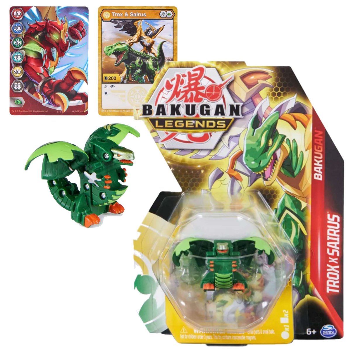 Bakugan Legends Ventus Trox X Sairus Figurka I Karty - Bakugan | Sklep ...