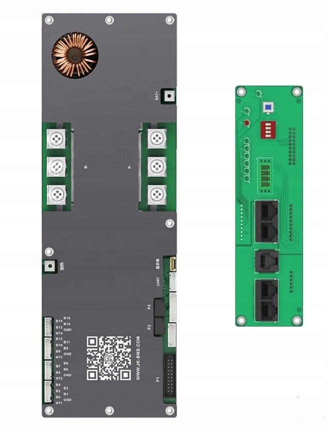 Balanser JK BMS JK Smart 16S PB2A16S30P 300A do magazynu energii V.19 ...