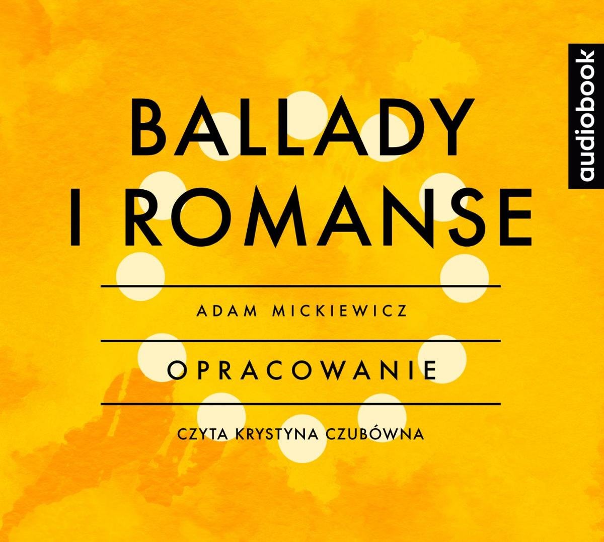 Ballady i romanse - Mickiewicz Adam | Audiobook Sklep EMPIK.COM